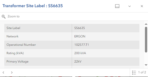 Network Load Capacity Map User Guide | Ergon Energy