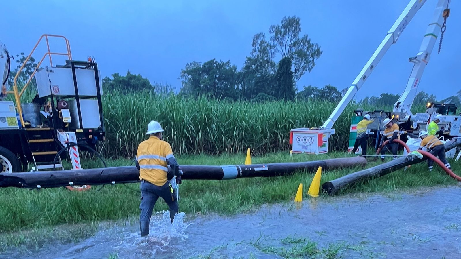 Flood lights: Ergon powers community recovery | Ergon Energy