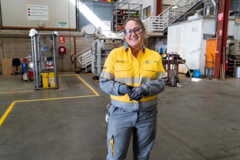 Women and apprenticeships | Ergon Energy